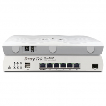 Draytek Vigor 2865 Annex-A Dual-WAN-Router mit integriertem VDSL2/ADSL2 ...