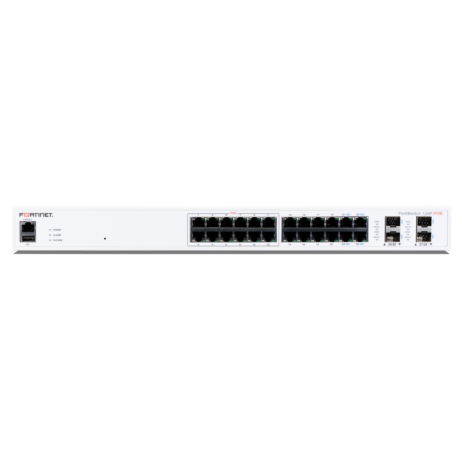 Fortinet FortiSwitch 124F-POE Network Switch (FS-124F-POE) | Buy for ...