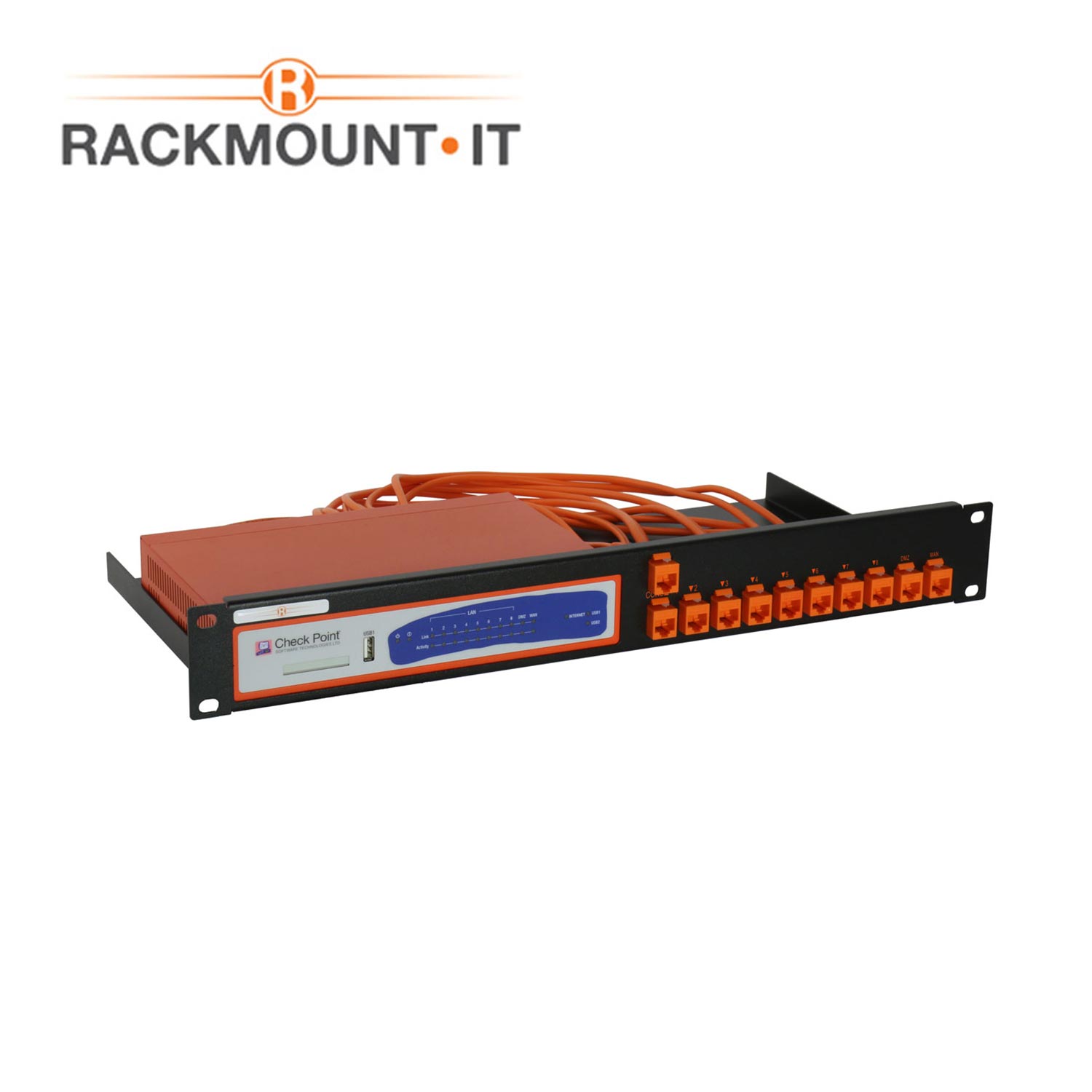 Rackmount.IT Rack Mount Kit für Check Point 600/1100 (RM-CP-T1 ...