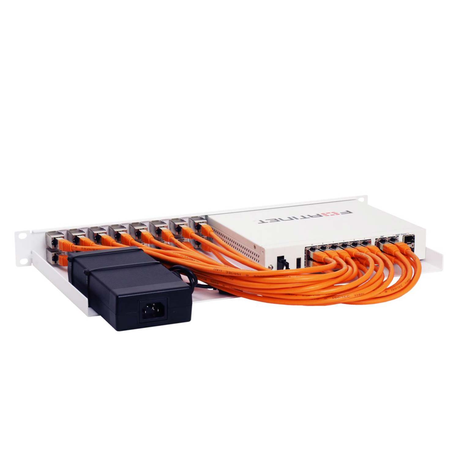 Rackmount.IT Rack Mount Kit for FortiGate 80E / 81E shielded ...