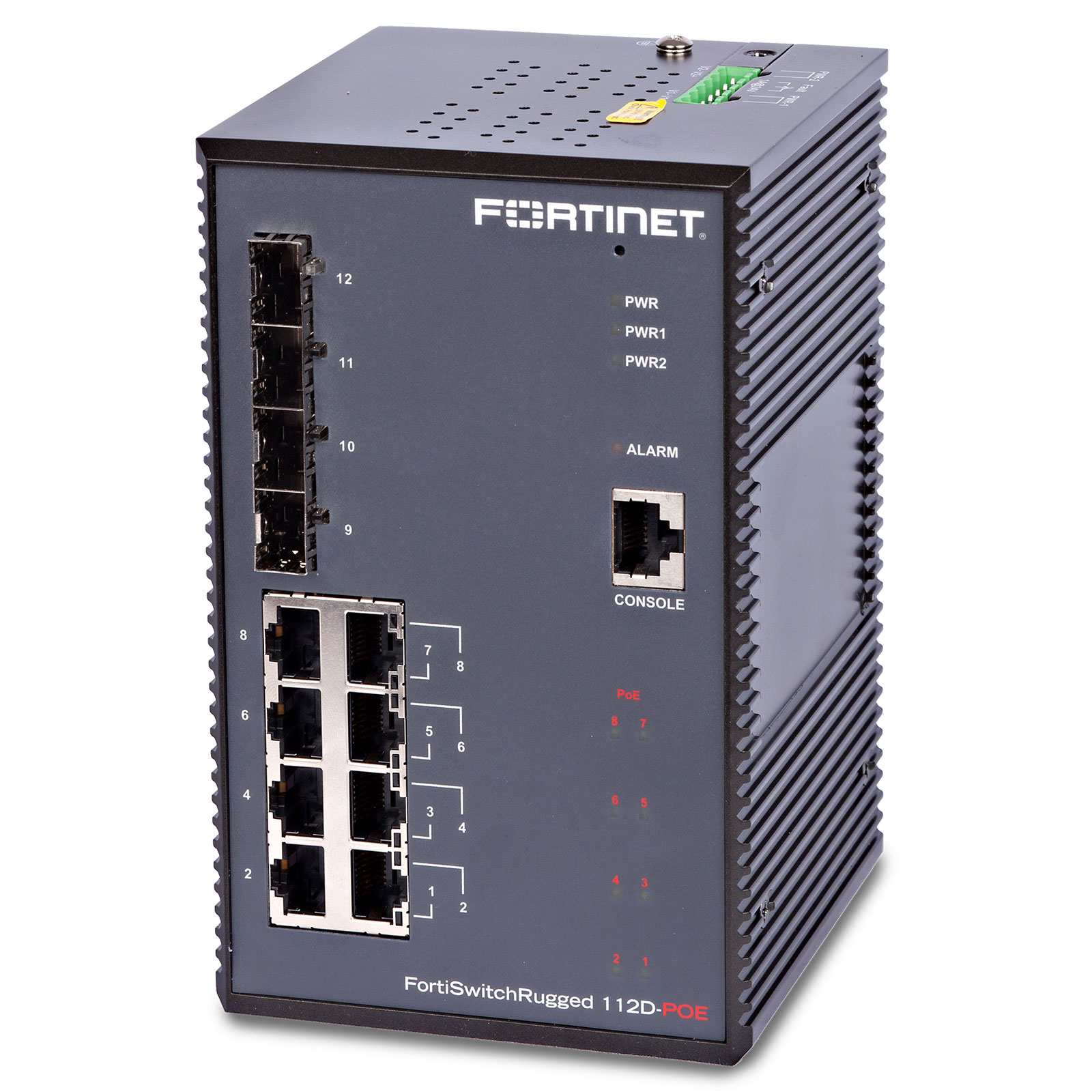 Fortinet FortiSwitch FSR-112D-POE Rugged Netzwerk-Switch (FSR-112D-POE ...
