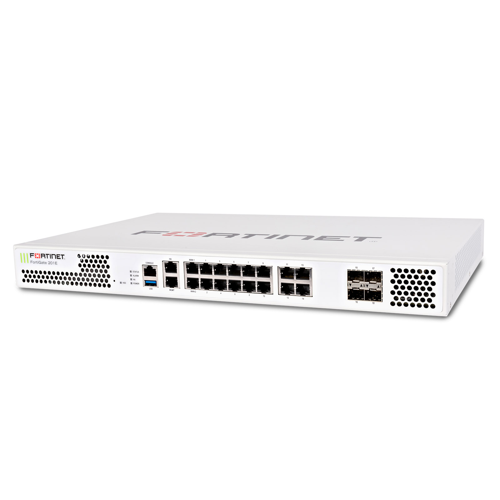 Fortinet FortiGate 201E Firewall mit Unified Threat Protection 8x5, 3 ...